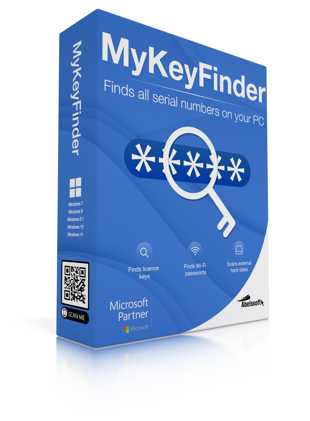 MyKeyFinder 2026 – Find license keys & Wi-Fi passwords – Engelmann Software